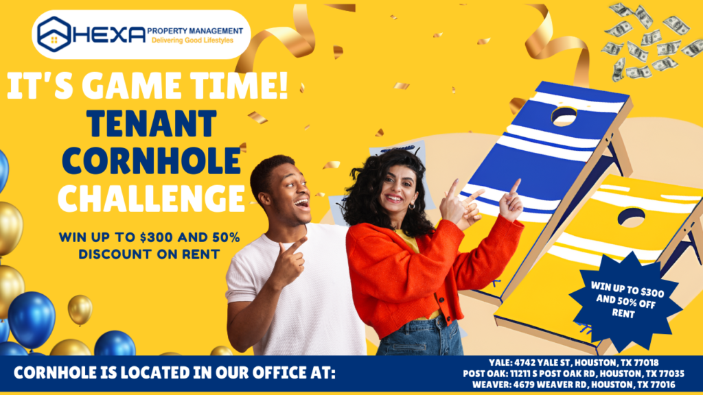 Cornhole Game Challenge | Hexax Property Management